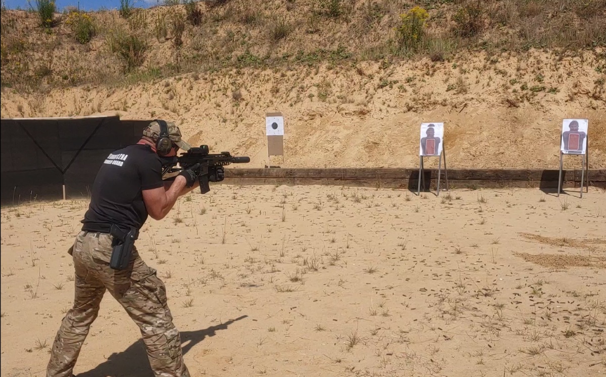 Strzelanie testowe z karabinku MWS-15 oraz karabinu wyborowego MWS-25 ...